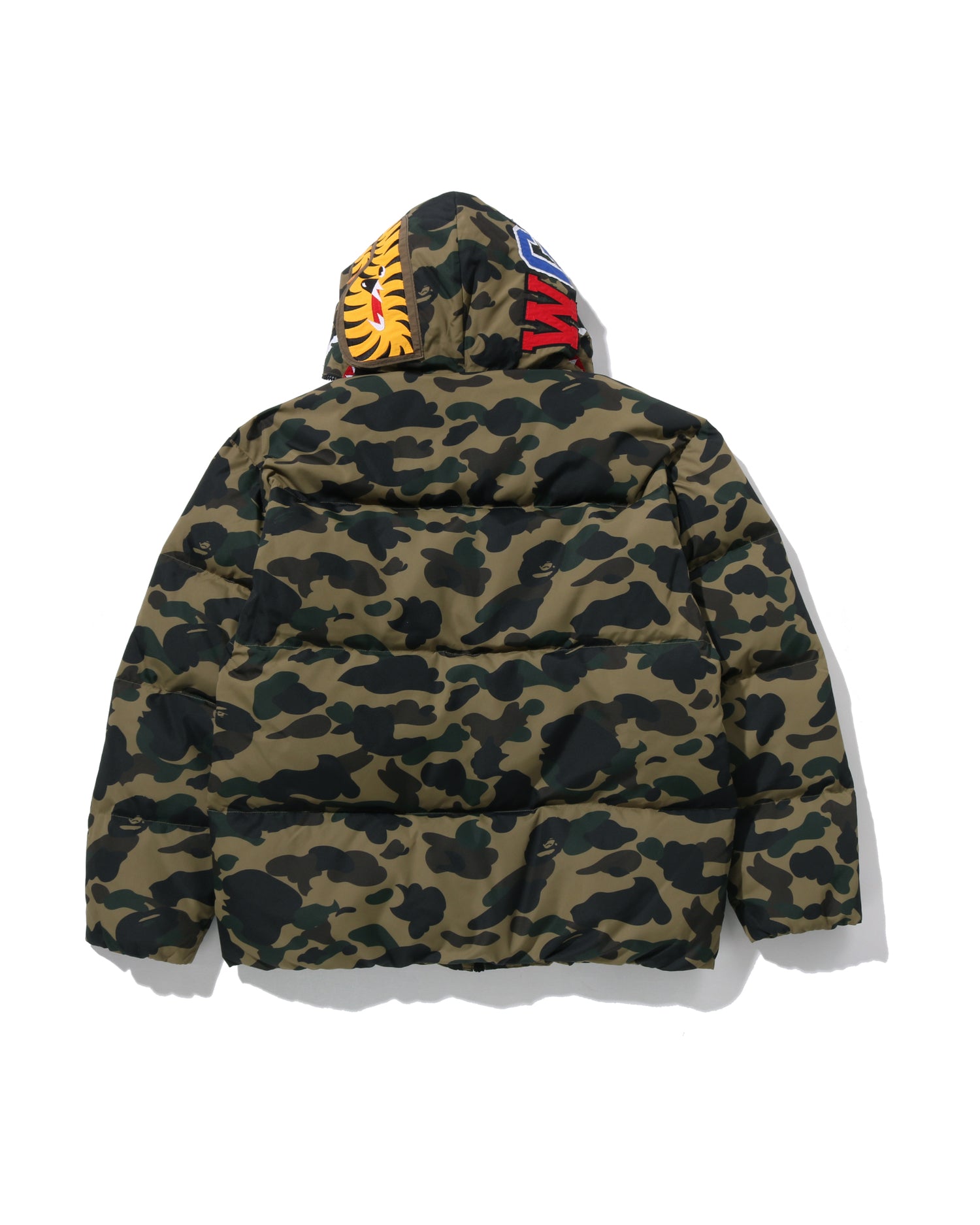 A BATHING APE® 1st Camo Snowboard Sharkdown Jacket | Bape official ...
