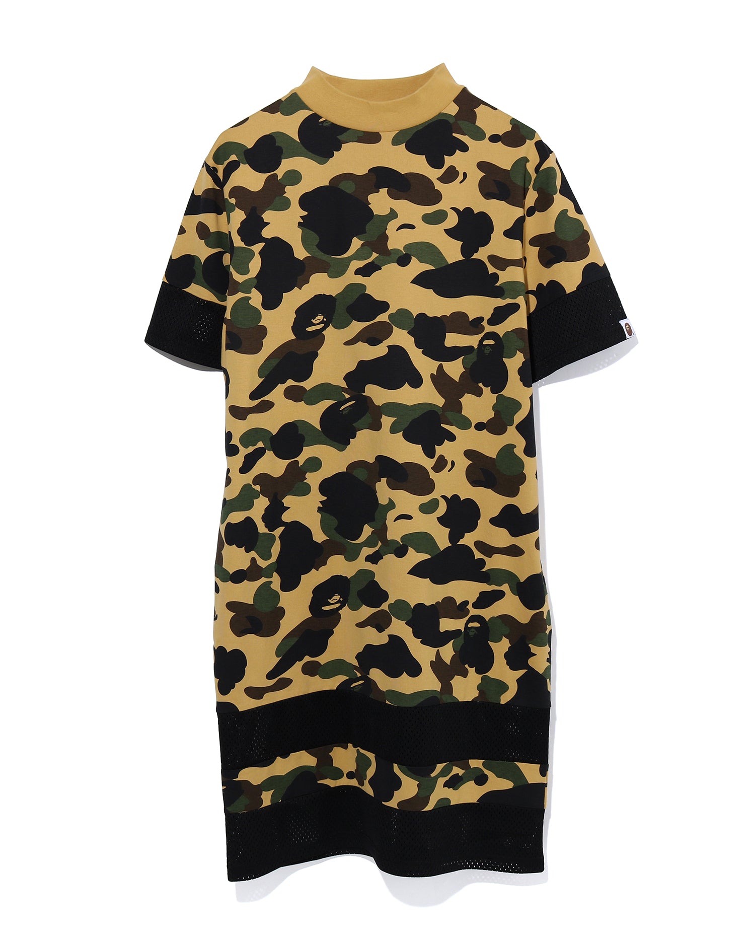 A BATHING APE® 1st Camo mock neck t-shirt dress | Bape A BATHING APE® 1st Camo mock neck t-shirt dress | Bape
