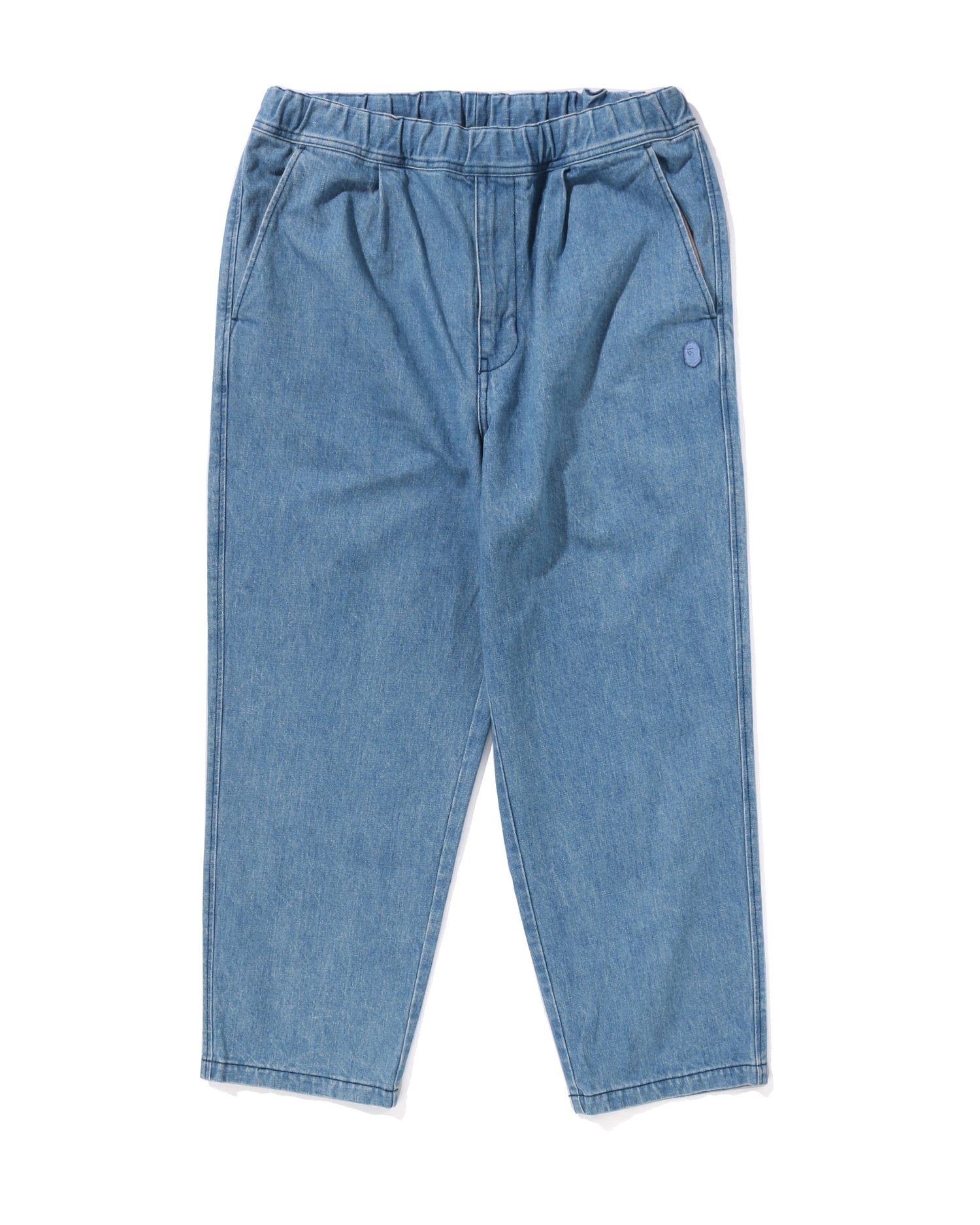 A BATHING APE® One Point Relaxed Fit 13oz Denim Pants | Bape official ...