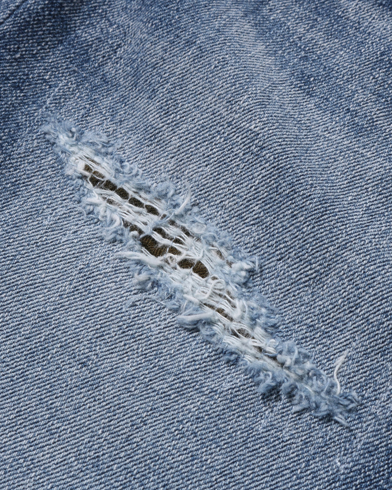A BATHING APE® 1999 Type-02 Damaged Denim Pants | Bape official website ...