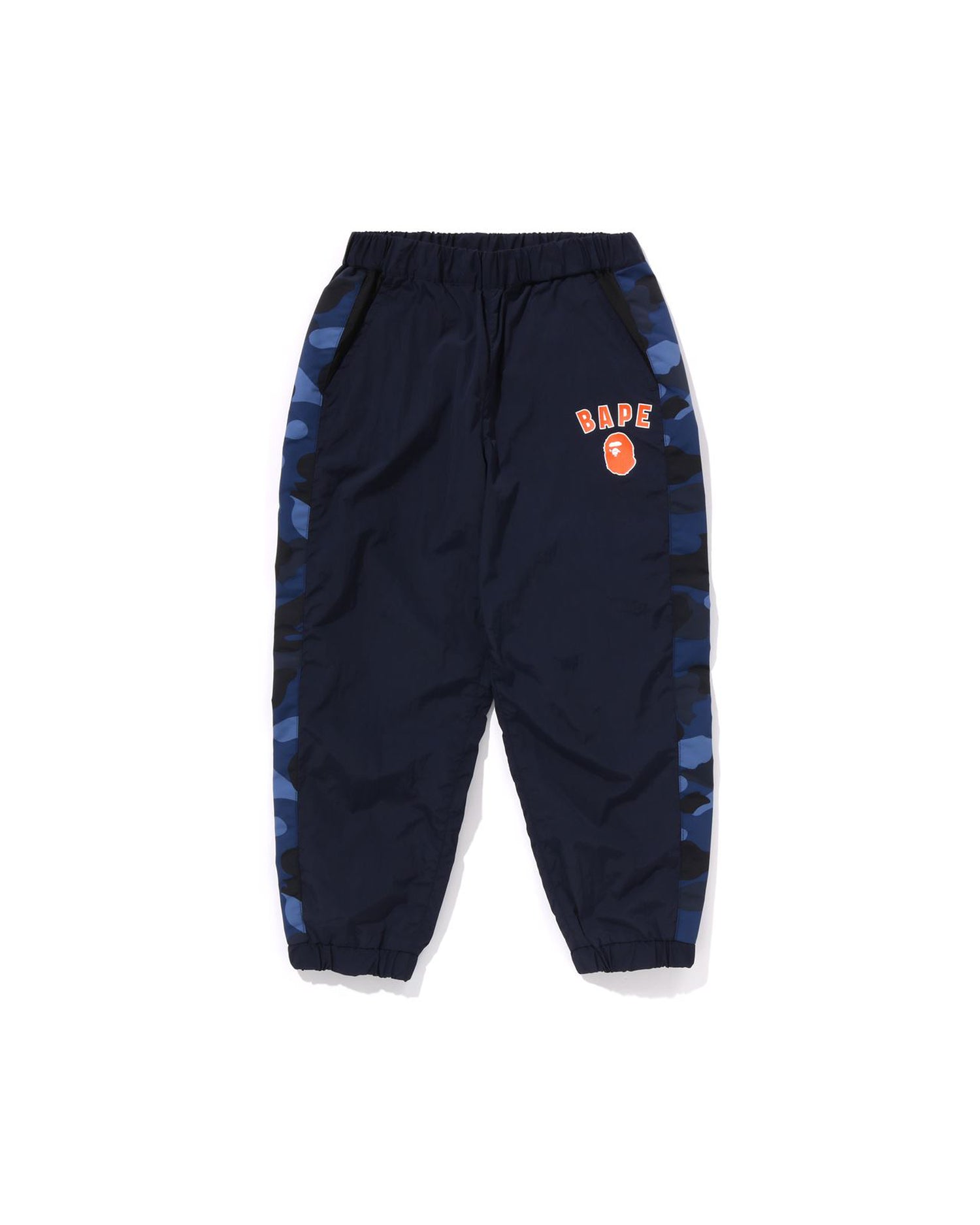 A BATHING APE® Kids Color Camo Block Track Pants | Bape official ...