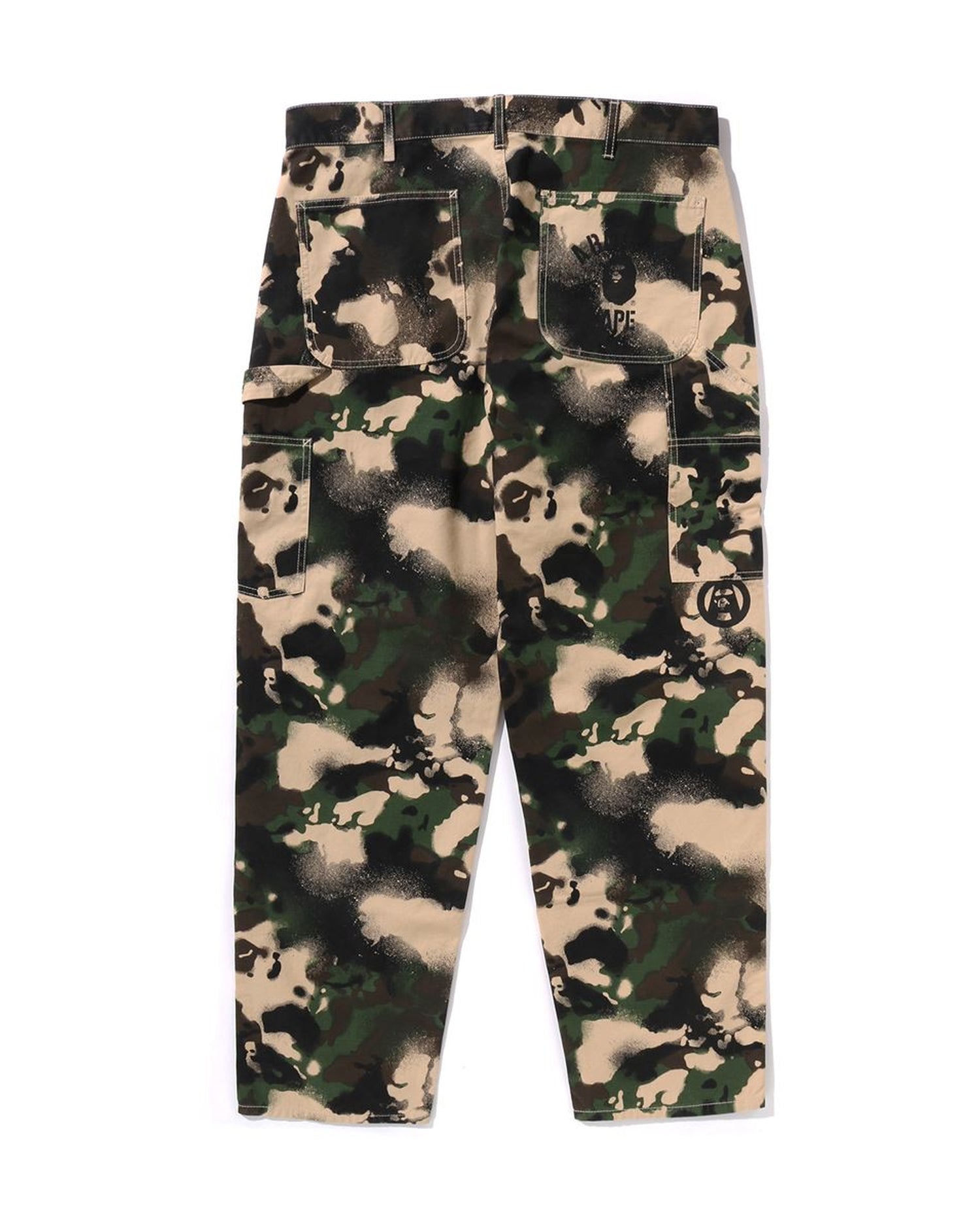 A BATHING APE Map Camo Relaxed Fit Work Pants Bape Official Website A BATHING APE Map Camo Relaxed Fit Work Pants Bape Official Website