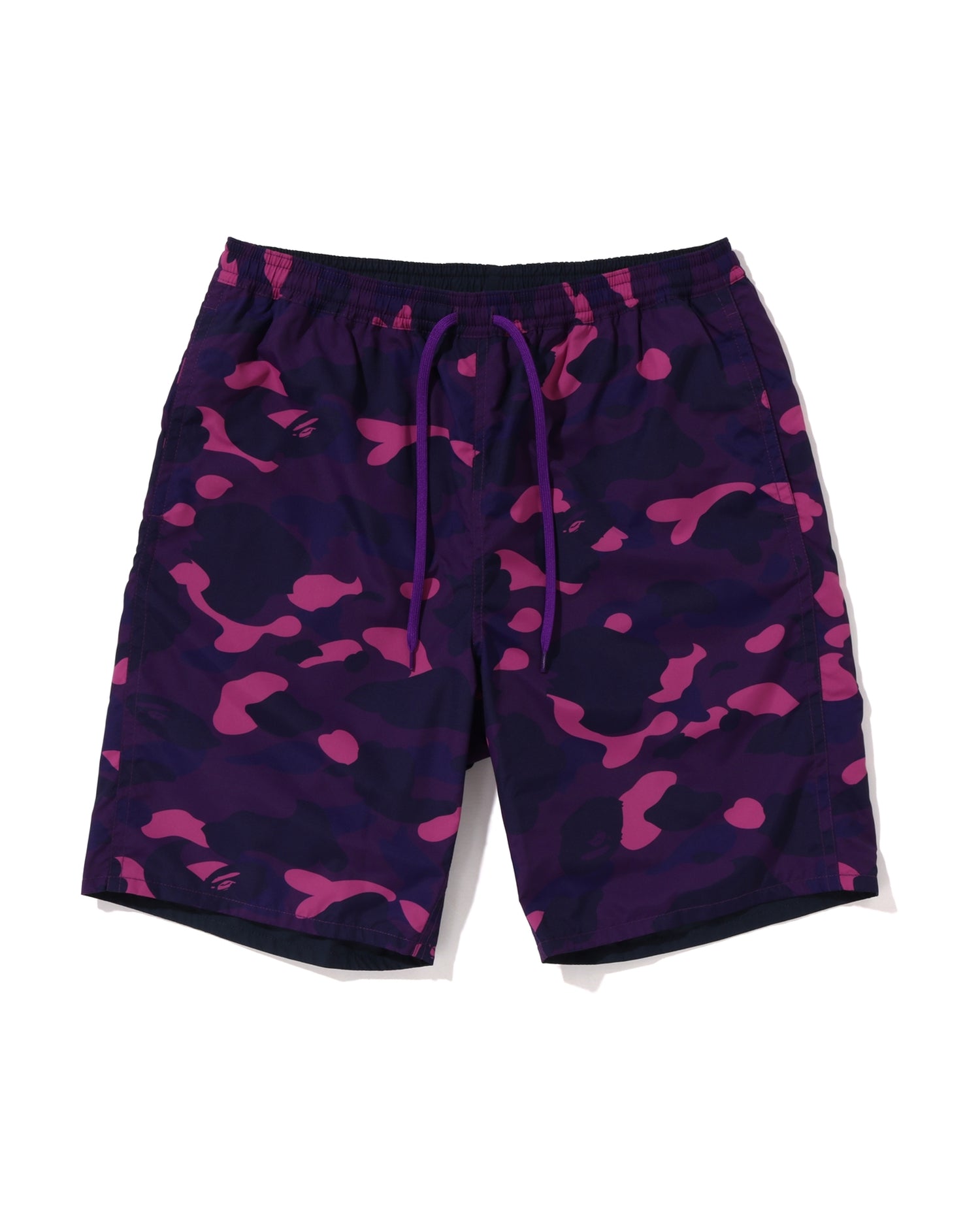 A BATHING APE® Color Camo Shark Reversible Shorts | Bape official ...