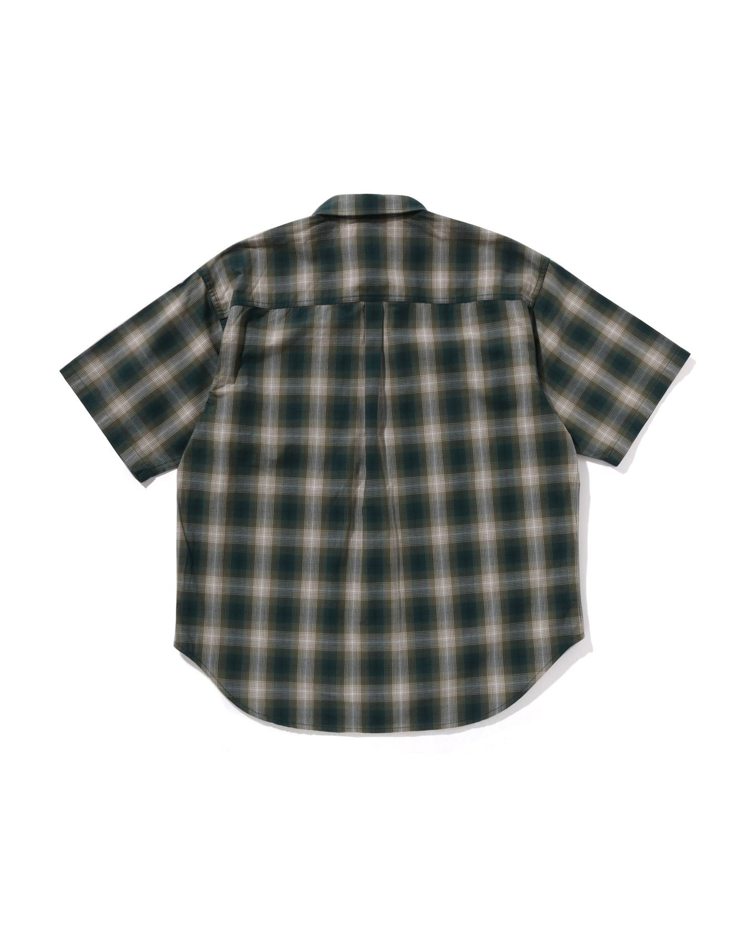 A BATHING APE® Ombre Check Relaxed Fit Ss Shirt | Bape A BATHING APE® Ombre Check Relaxed Fit Ss Shirt | Bape