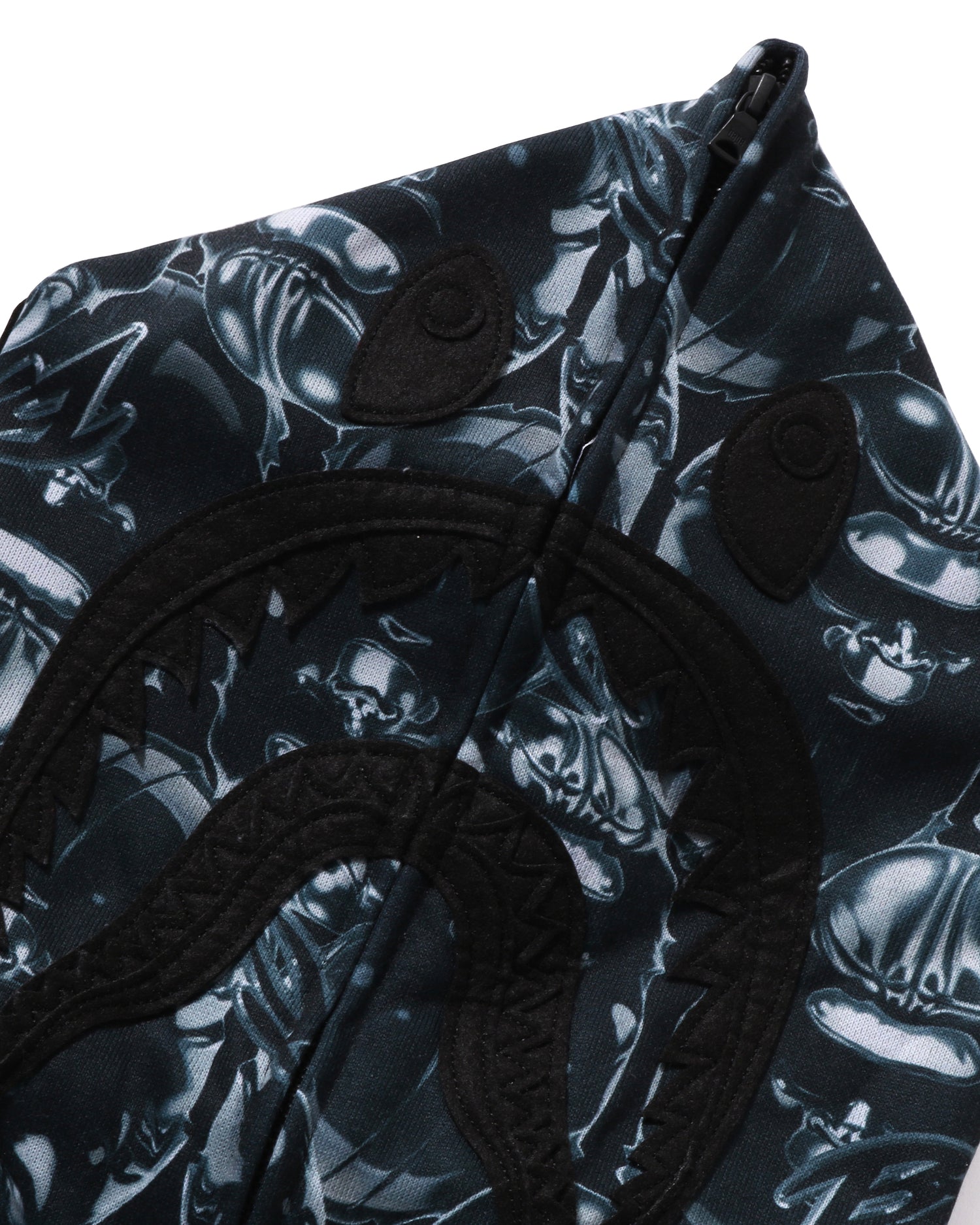 A BATHING APE® Ape Head Graffiti Shark Full Zip Hoodie | Bape official ...