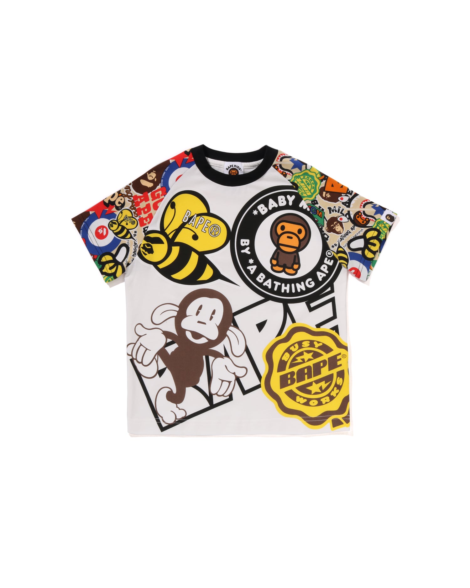 A BATHING APE® Kids BAPE Milo Assorted Print Tee | Bape official ...