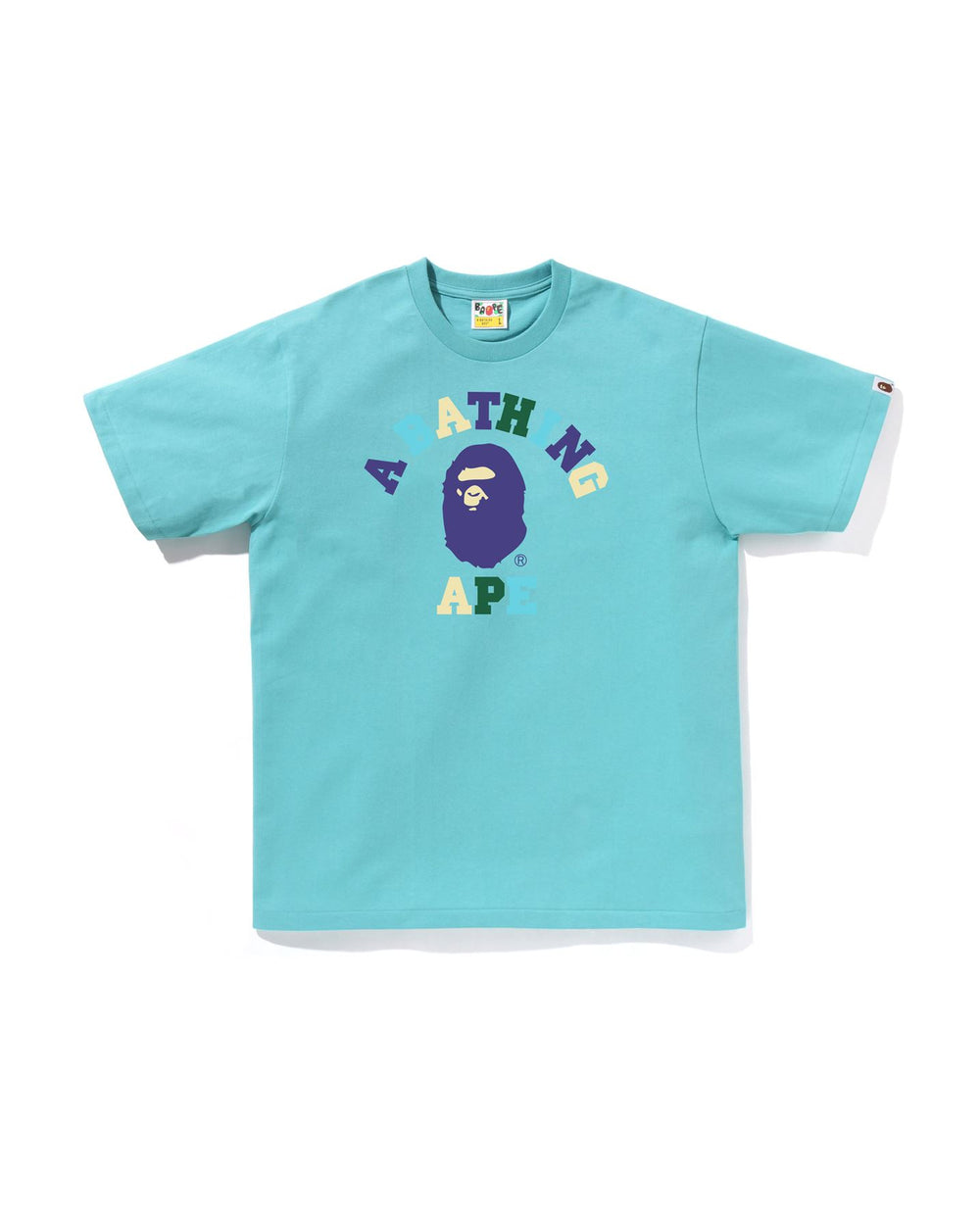 A BATHING APE® Colors College Tee | Bape official website – INT.BAPE.COM
