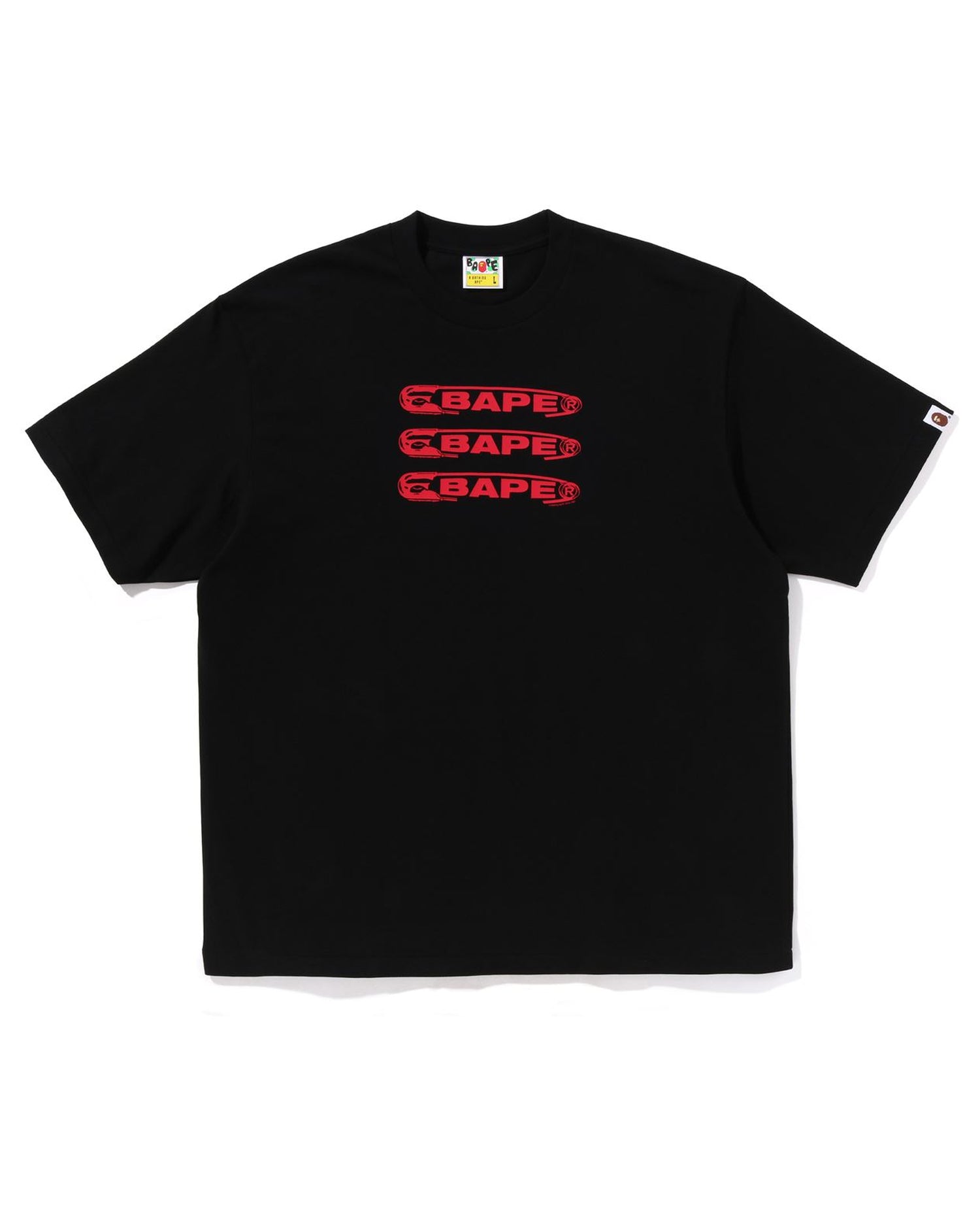 A BATHING APE® BAPE Pin Logo Relaxed Fit Tee | Bape official website ...
