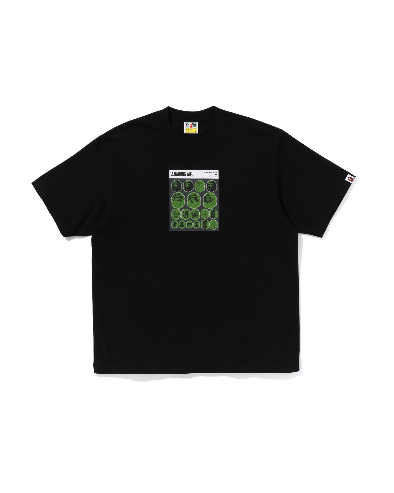 A BATHING APE® BAPE Sticker Graphic Relaxed Fit Tee | Bape official ...