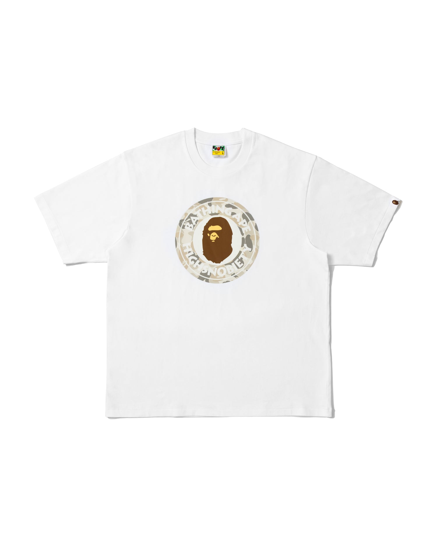 A BATHING APE® BAPE X Highsnobiety Camo Busy Works Relaxed Fit Tee ...