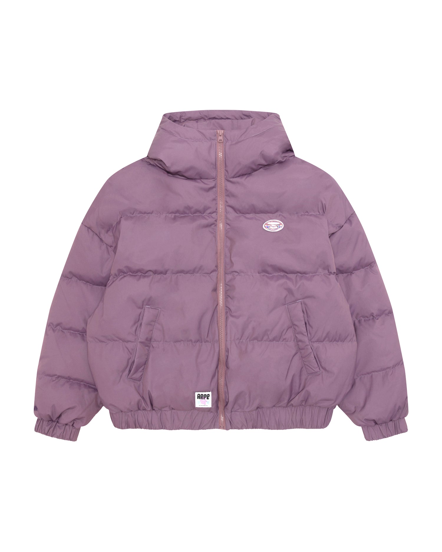 AAPE Moonface hooded puffer jacket | Bape official website – INT.BAPE.COM