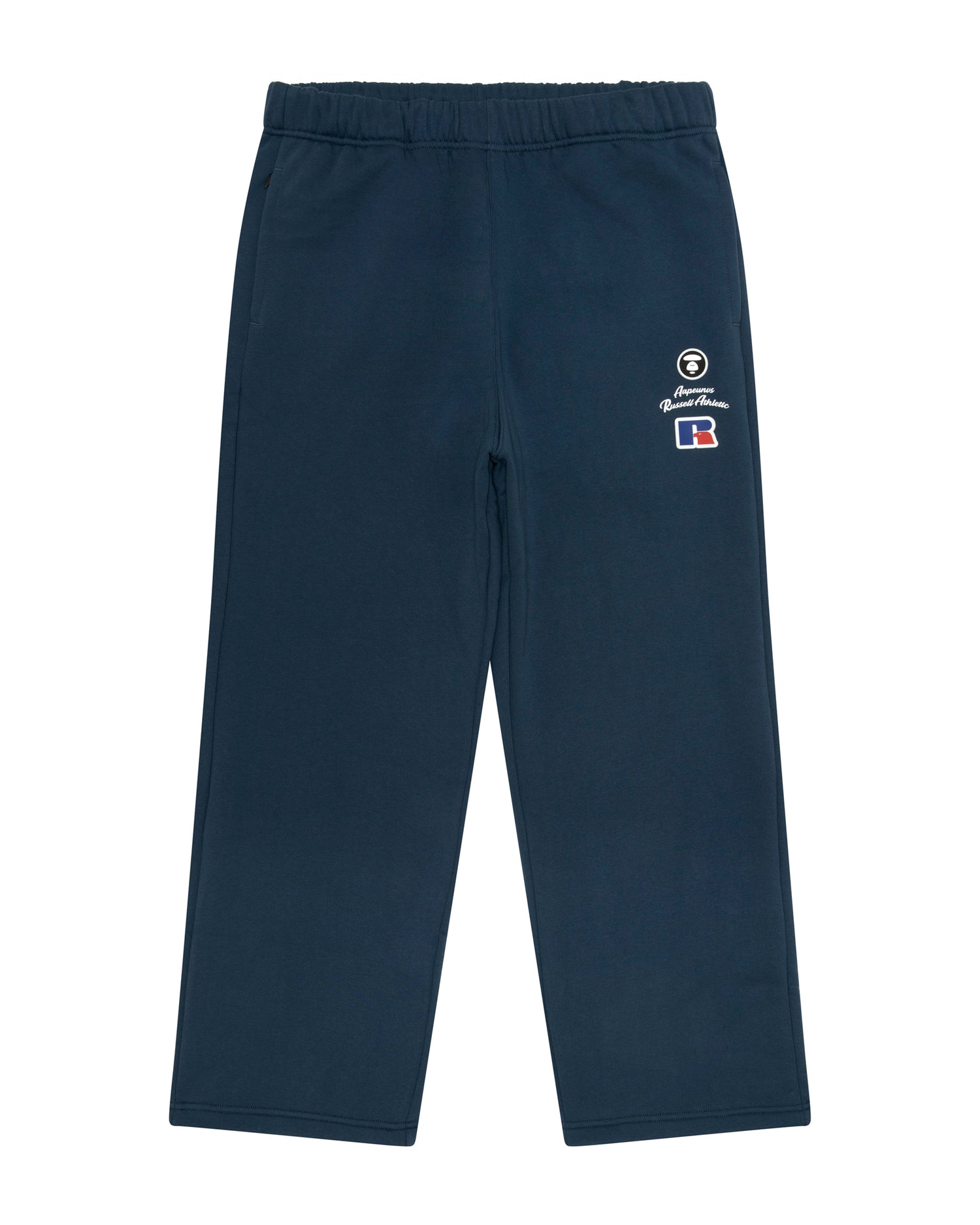 AAPE X Russell Athletic AAPEUNVS logo sweat pants | Bape official ...