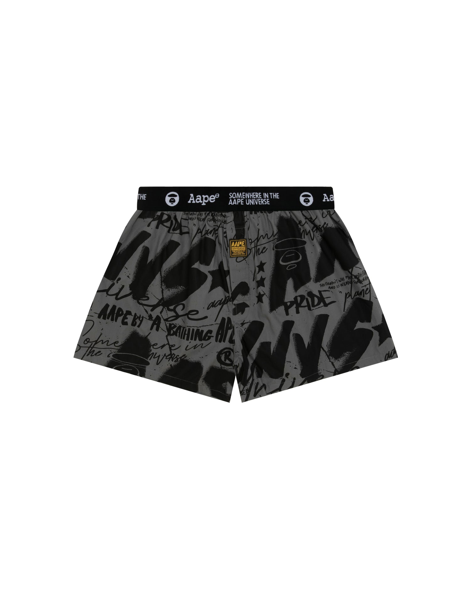 AAPE AAPEUNVS graffiti print boxers | Bape official website – INT.BAPE.COM